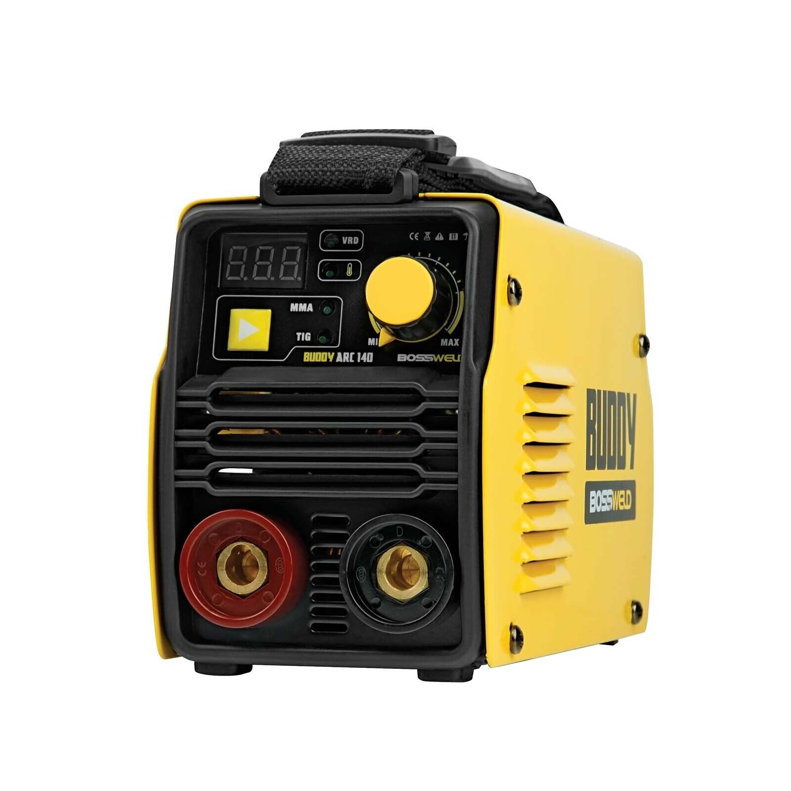 BOSSWELD Buddy Arc 140 VRD DC Stick & Lift Arc TIG Welder MMA Inverter ...