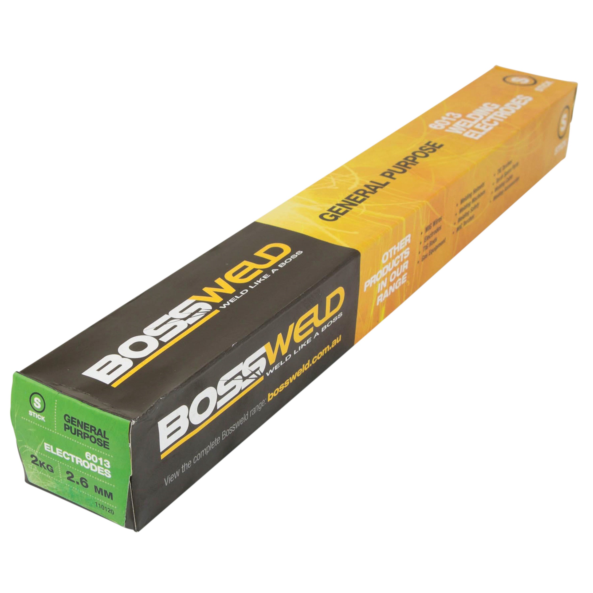 2.6MM 6013 ELECTRODES GENERAL STICK WELDING RODS STEEL GP 2KG PACK ARC ...